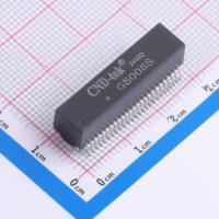 China Gigabit Ethernet 1000 Base T Double Port Transformer Module CND-tek G5005S with Surface Mount Packaging for sale