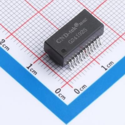 China POE Plus Single Port Transformer Module CND tek G24192S Supporting Category 5 UTP Cable Applications for sale