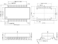 China Long Haul 2.5G Transformer Module CND-tek UTV24P05 T with 1 to 1 Turns Ratio and Low Common Mode Emissions for sale