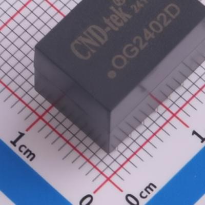 China 2.5G Single Port Transformer Module CND-tek QG2402D Featuring Low Profile Surface Mount Packaging for sale