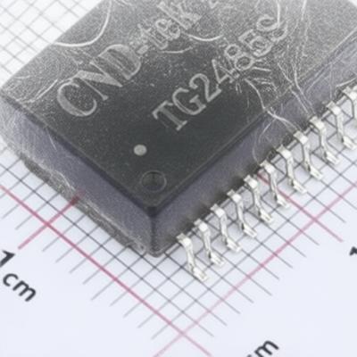 China Single Port 10G Transformer Module CND-tek TG2485S Featuring 1CT to 1 Turns Ratio and IEEE 8023an Standard for sale