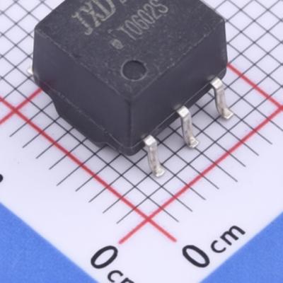 China Transformer for T3 DS3 E3 and STS 1 interfaces featuring low profile surface mount design CND tek T0602S for sale