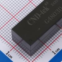 China Gigabit Ethernet Double Port Transformer Module CND-tek G4803D 1000 Base-T with Low Common Mode Emissions for sale