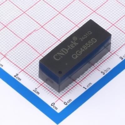 China Low Profile Surface Mount 2.5G 5G Double Port Transformer Module CND-tek QG4855D IEEE 8023bz Compliant for sale