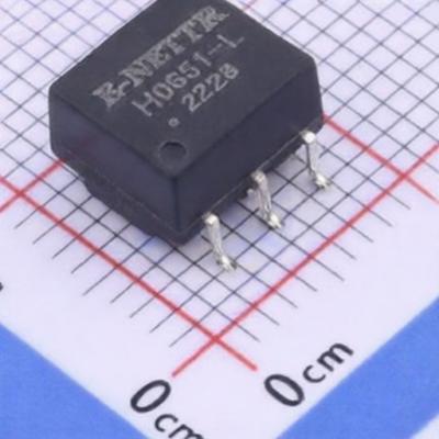China Single Port Transformer Module with 1CT 1CT Turn Ratio E-NETTR H0651-L and IR 255 Peak Certification for sale
