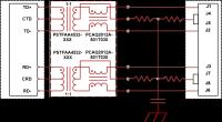 China SMD LAN Transformer PROD Tech PSTFAA4532-151M1R0P60 supporting IEEE 8023af at bt standards with 0 to 60W POE applications for sale
