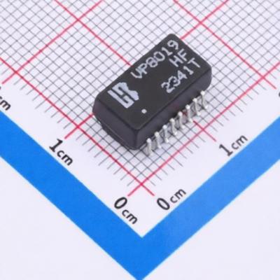 China Voice Over IP Magnetics Modules 10 100BASE TX Series Including PULSE VP8019HF for Network Equipment for sale