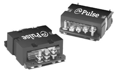China planar transformer PULSE PA0907NL featuring double interleave design for high frequency power systems for sale