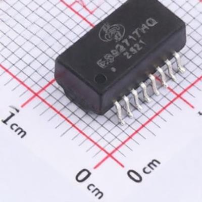 China 10 100Base T Lan Transformer Featuring XR ES92717HQ Surface Mount Type and Open Header Cable Interface for sale