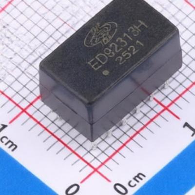 China Network Lan Transformer XR ED92313H Surface Mount Type with Isolation and Low Common Mode Emissions for sale