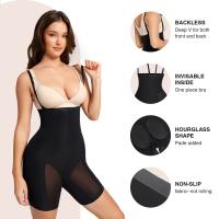 China Women's Sustainable Faja Curved Girdles Shapewear for Medium Tummy and Thigh Slimmer for sale