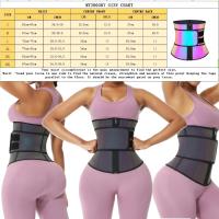 China Plus Size Waist Trainer Reflective Latex Double Belt Slimming Belts with Steel Bone for sale