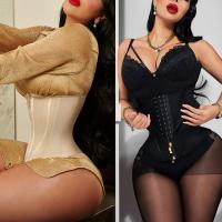 China Anti-Bacterial Knitted Latex Waist Trainer Shaper Wear Belt for Slimming Tummy Design for sale