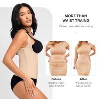China 15 Built-In Steel Bone Girdle Body Shaper Vest for Women's U-Shaped Chest Support for sale