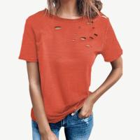 China Summer Sexy Womens Short Sleeve Top in White/Black for Comfortable Daily Wear for sale