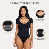 China Seamless Black Sculpting Shapewear Bodysuit For Women SMLXLXXL3XL4XL5XL6XL OEM Accpet for sale