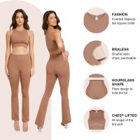 China Seamless Bodysuit Jumpsuit for Women 0.2kg Lightweight and Nonwoven Weaving Method for sale
