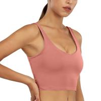 China OEM Accpected 2021 Women Sexy Sports Bra Crop Top Fitness Plus Size Custom Print Yoga Bra for sale