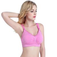 China 7 Days Sample Order Support Solid Pattern Type Push Up Nursing Bra for Breathable Wear for sale
