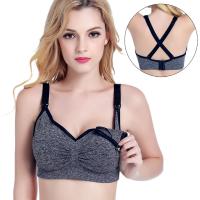 China 7 Days Sample Order Support Solid Pattern Type Push Up Nursing Bra for Breathable Wear for sale