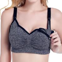 China 7 Days Sample Order Support Solid Pattern Type Push Up Nursing Bra for Breathable Wear for sale