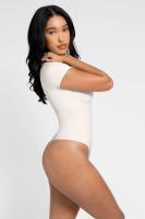 China Summer Season Seamless Bodysuit with Super Strong Chest Support and Bow Collar Design for sale