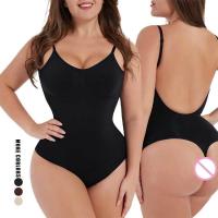 China HEXIN 5XL Bodysuit Seamless Shapewear for Tummy Control and Breathable Fabric in 2023 for sale