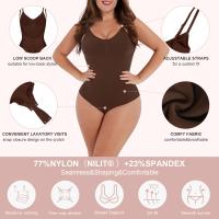 China HEXIN 5XL Bodysuit Seamless Shapewear for Tummy Control and Breathable Fabric in 2023 for sale