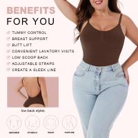 China HEXIN 5XL Bodysuit Seamless Shapewear for Tummy Control and Breathable Fabric in 2023 for sale