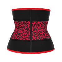 China Private Label Leopard Print Compression Belt Neoprene Waist Trainer For Women HEXIN 2021 for sale