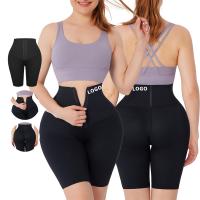 China High Waist Slimming Sport Shapewear Workout Yoga Leggings for Women Standard Thickness for sale