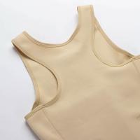 China Adjustable Hooks and Zipper Men Tummy Trimmer Vest Knitted Waist Trainer for Slimming for sale