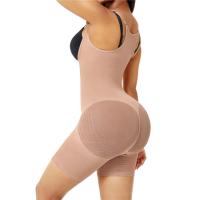 China Custom Solid Adjustable Straps Plus Size Shaper Bodysuit HEXIN 2020 Fitness Shapewear for sale