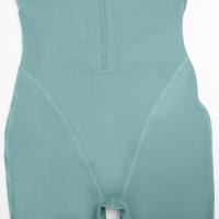 China Knitting Fabric One Piece Plus Size Sports Jumpsuit for Women Tummy Control and Style for sale