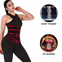 China Women's Neoprene Slimming Waist Cincher 3 Belt Zipper for Weight Loss and Slimming for sale