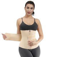 China Sports Waist Trimmer Belt for Women Black High Waist Tummy Control Butt Lift Waist Trainer for sale