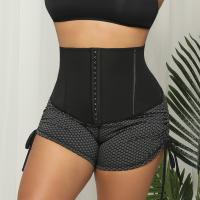 China HEXIN Summer Neoprene High Waist Trainer Shorts for Medium Control Weaving Method for sale