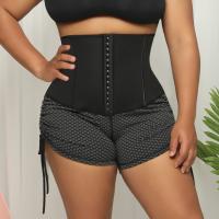 China HEXIN Summer Neoprene High Waist Trainer Shorts for Medium Control Weaving Method for sale