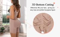 China Women's Full Body Shaper Jumpsuits Automated embroidery Medium Control Butt Lifter for sale