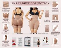 China Nonwoven Weaving Method High Waist Shapewear Slimming Body Shaper for Plus Size Women for sale