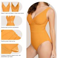 China Custom Logo Sustainable Women's One Piece Bikini Swimsuit for Sexy Look and Plus Size for sale