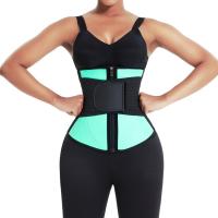 China Regular Size Type Double Belt Custom Logo Neoprene Waist Trainer for Hourglass Figure for sale