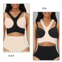 China Breast Pillow Push Up HEXIN Women Sleep Bra Underwear Anti Wrinkle Bras Corset Shaper for sale