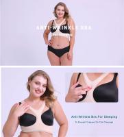 China Breast Pillow Push Up HEXIN Women Sleep Bra Underwear Anti Wrinkle Bras Corset Shaper for sale