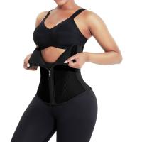 China Regular Size Type Double Belt Custom Logo Neoprene Waist Trainer for Hourglass Figure for sale