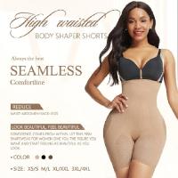 China Women's High Waist Body Shaper Shorts Plus Size XS Tummy Control Lifter with Bra Clips for sale