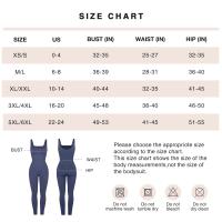 China 2023 Women's Rompers Fitness Jumpsuit Seamless Bodysuits Shapewear in Photo Color for sale