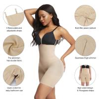 China Medium Control Women's Three Buckles Butt Lifter Seamless Bodycon Shapewear for Sell for sale