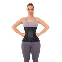 China HEXIN Custom Logo Private Label Latex Waist Trainer Wrap for Slimming and Firm Control for sale