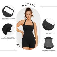 China 0.2kg Scrunch Butt Shapewear Bodysuit for Women's Fitness Yoga Workout Jumpsuit for sale